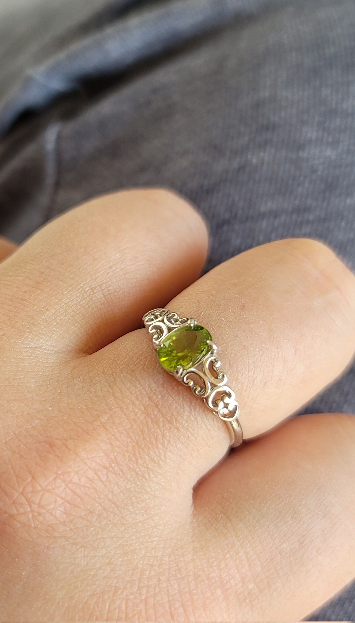 ペリドットを自分サイズリングへ♫ | differencee（ディファレンシー）公式